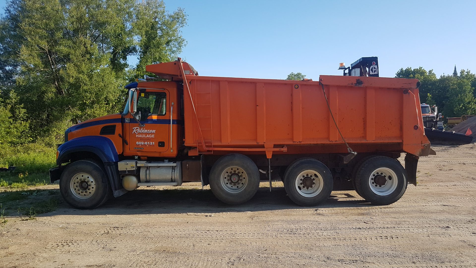 2005 Mack CV713 Tri Axle Dump Truck - Active Equipment Sales