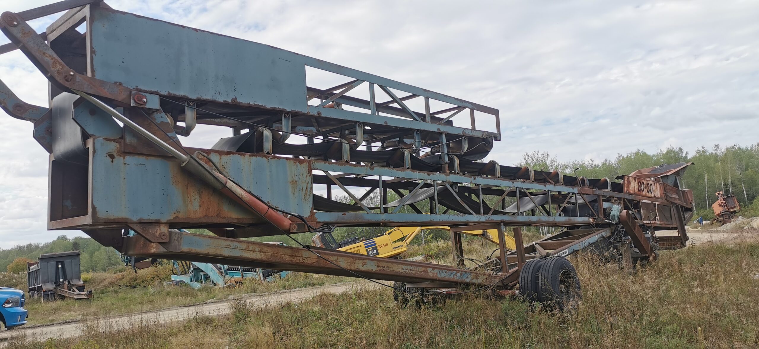 1990 Powerscreen 80-30 Radial Stacker - Active Equipment Sales