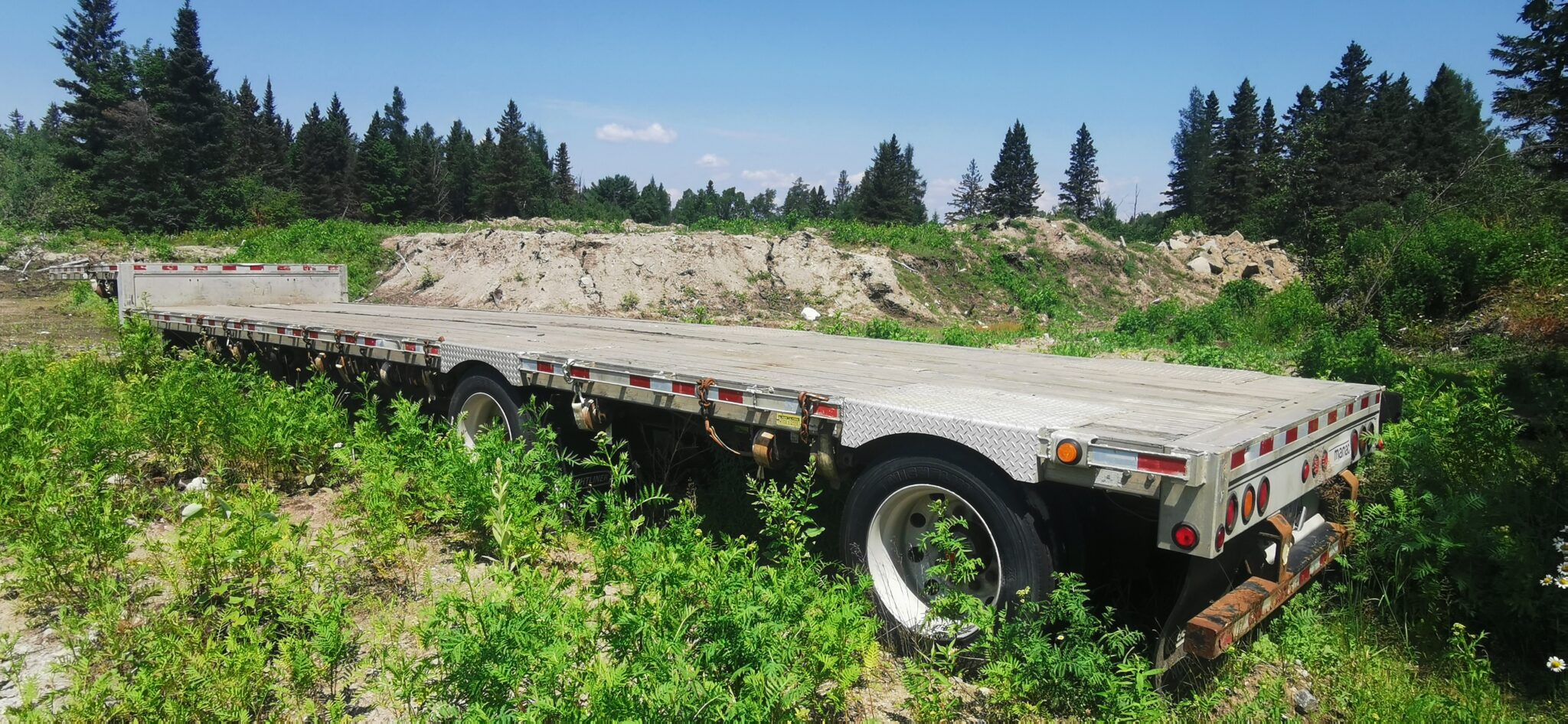 2004 Manac Step Deck Tandem Axle - Active Equipment Sales