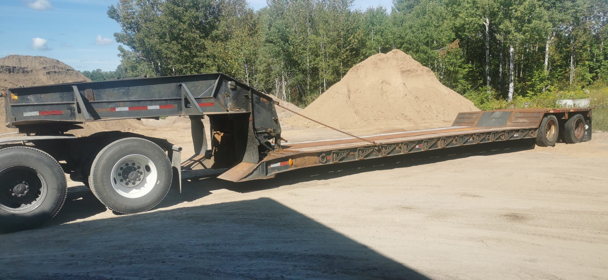 1992 JC Trailer 30 Ton T/A Lowboy - Active Equipment Sales